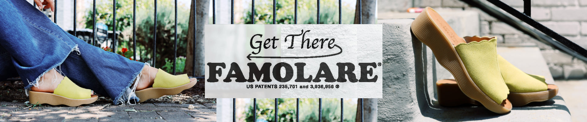 FAMOLARE Signature Wavy Sole Get There Collection