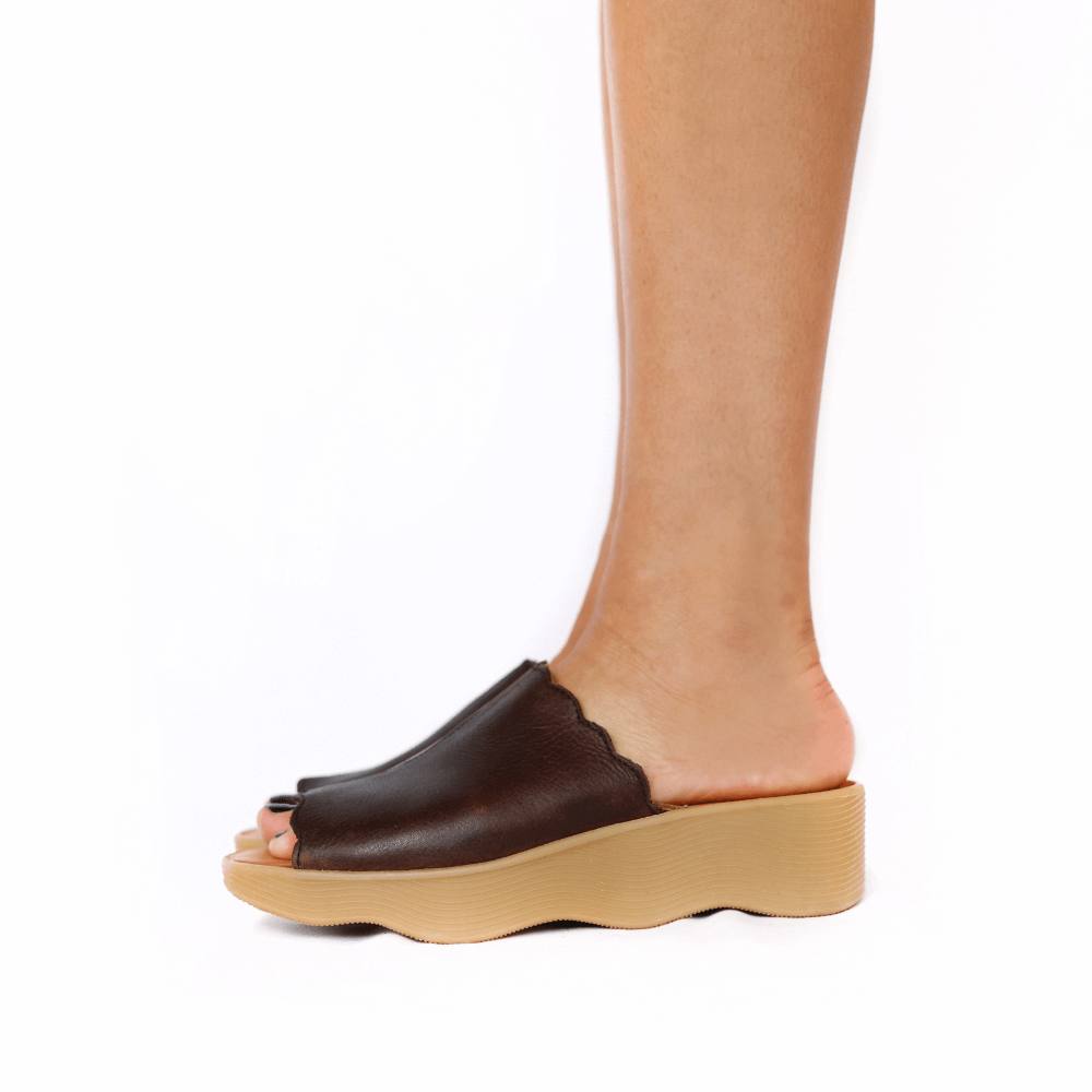 Famolare Sustainable Summer Sandals |Slide Over - Earth